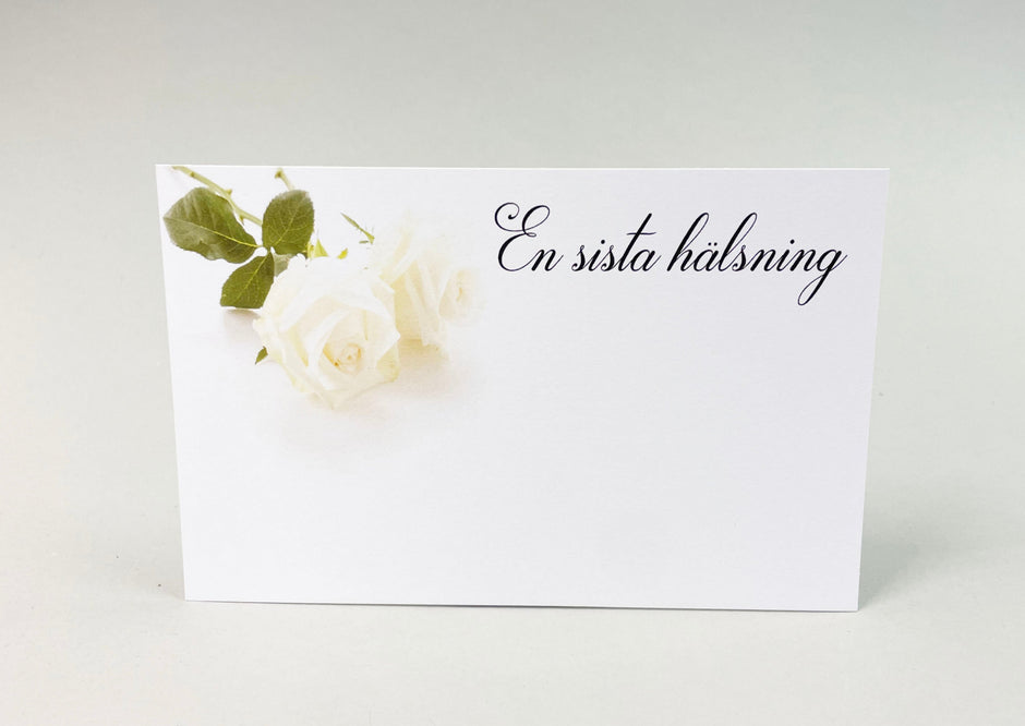 Begravningskort – smilypaper.se